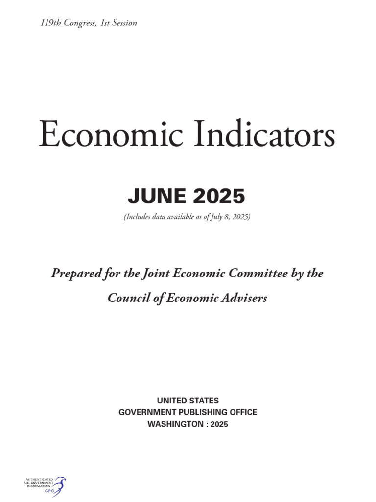 ECONI-2025-06 Econ Indicators | PDF | Personal Consumption Expenditures ...