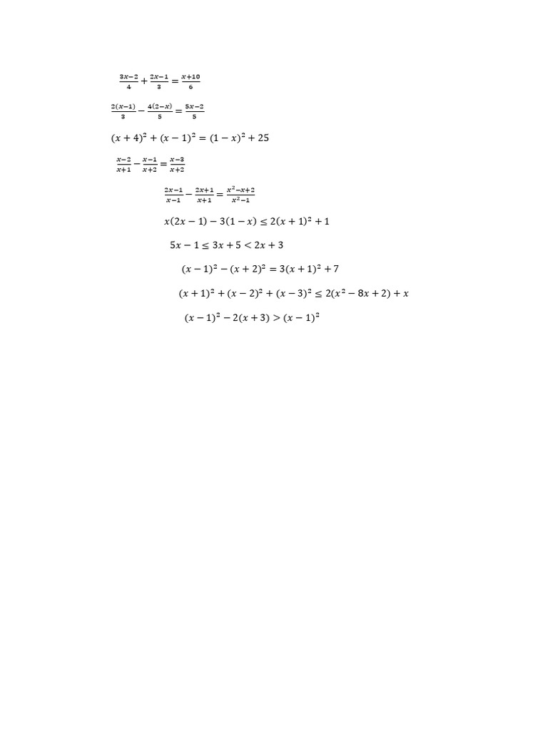 Ejercicios S01 | PDF