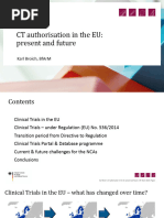 CTIS Sponsor Handbook: Key Guidance | PDF | Clinical Trial