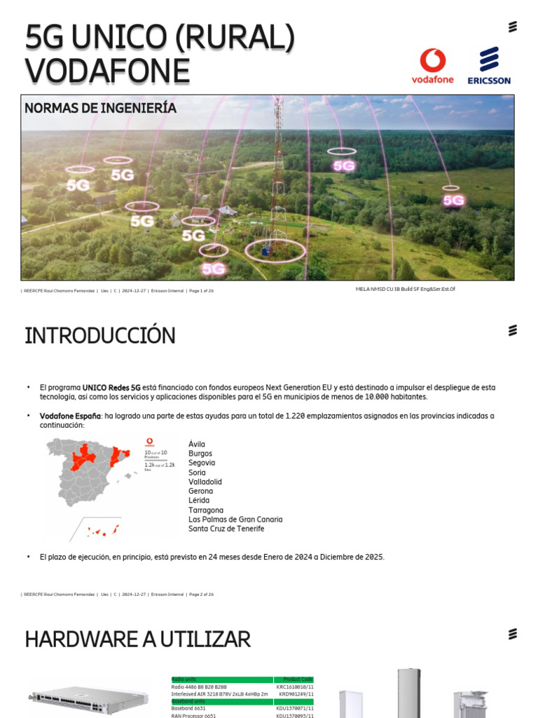 Configuración 5G Rural con Radio 4486 | PDF | Electricidad ...