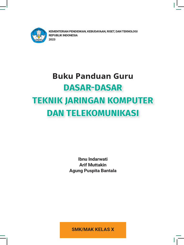 Dasar Teknik Jaringan Komputer Dan Telekomunikasi BG KLS X | PDF