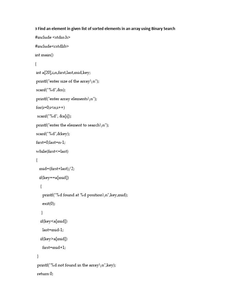 3rd Experiment | PDF