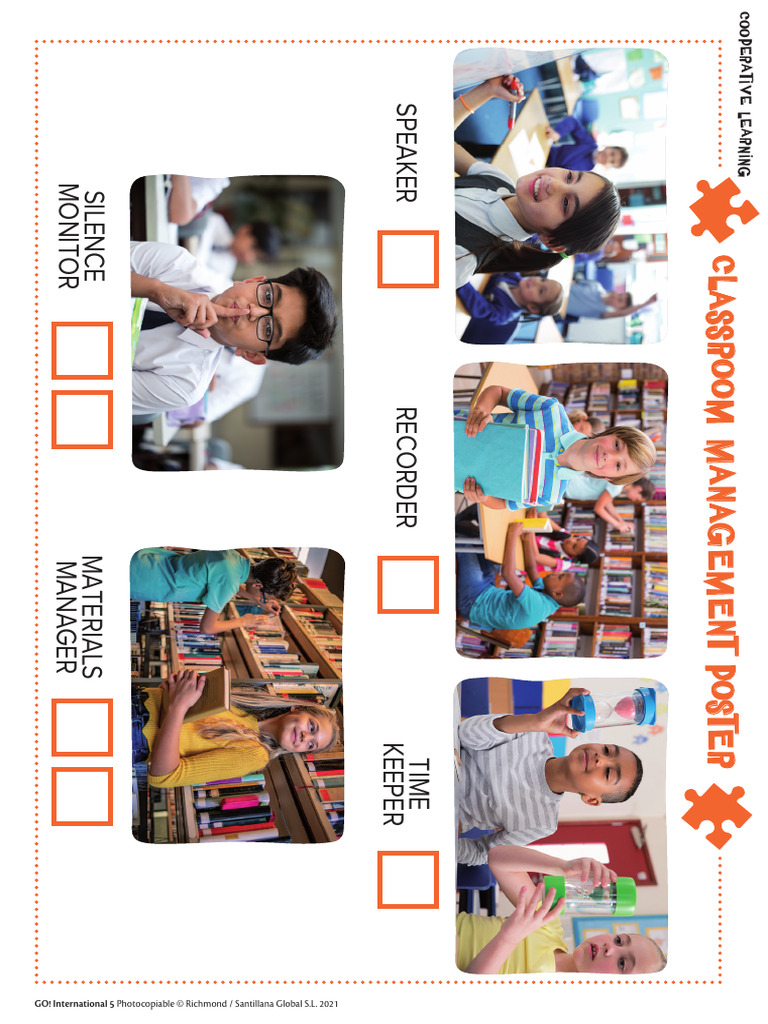 Go Innovate 5 Classroom Management Poster | PDF