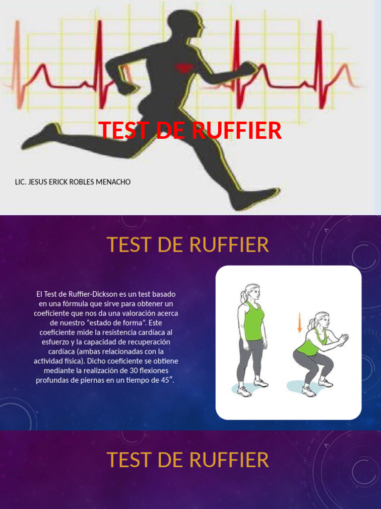 Test de Rufier | PDF