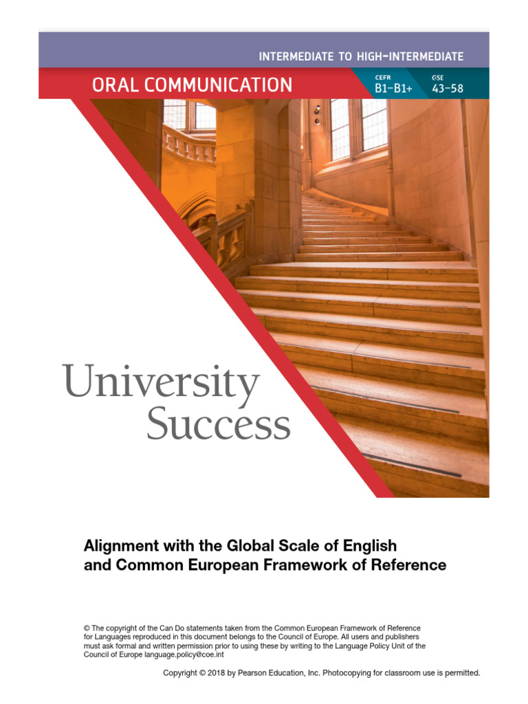 University Success: Oral Communication Skills | PDF | English As A ...