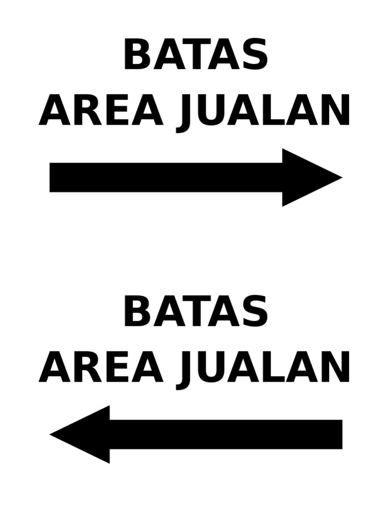 BATAS Area Jualan | PDF
