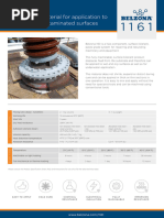 Belzona 1212 Specification Sheet | PDF | Density | Pascal (Unit)