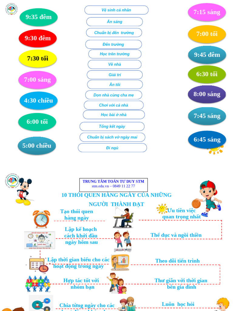 Bai Tap Lap Thoi Gian Bieu | PDF