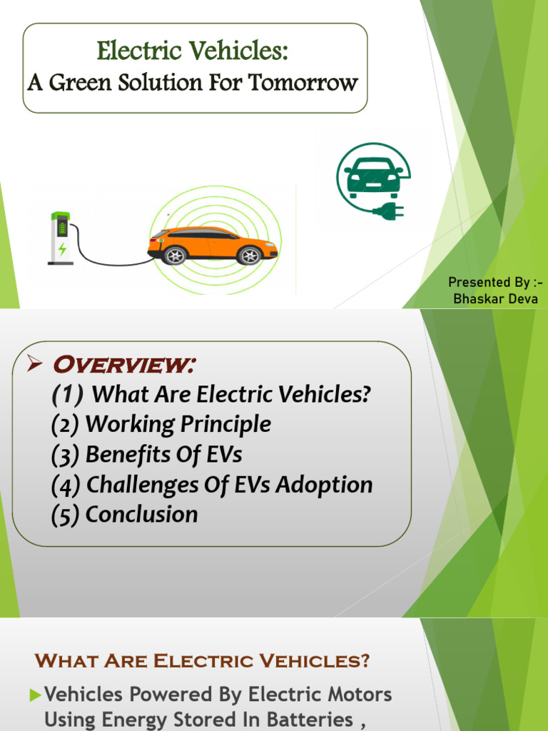 Electric Vehicles: Benefits and Challenges | PDF