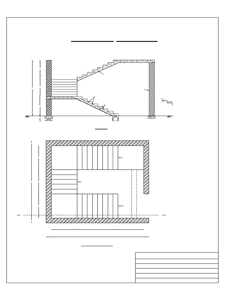 Open Well Staircase Design Details | PDF