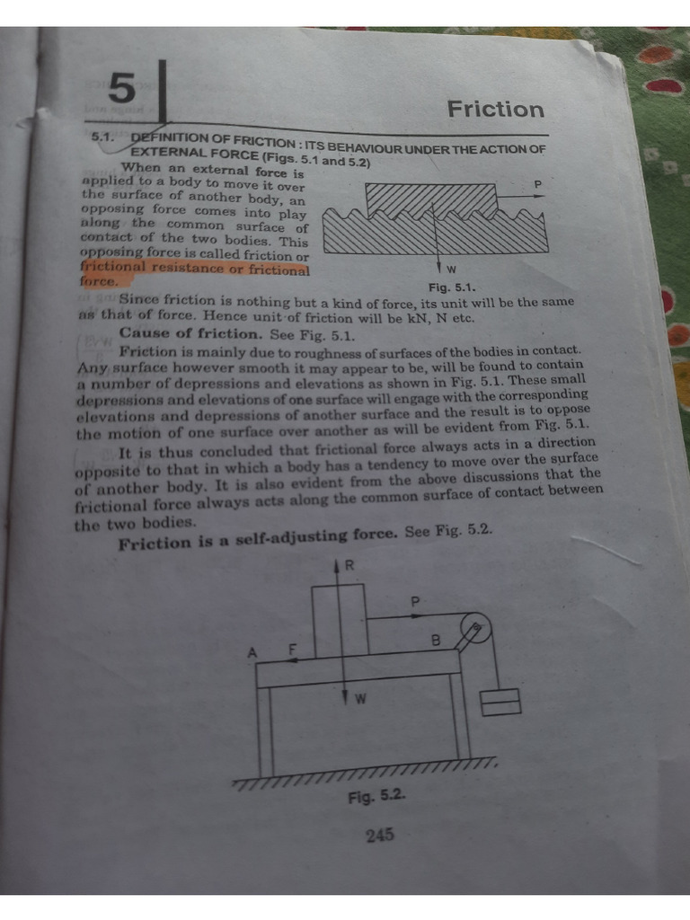 Friction Engineering Mechanics Pdf