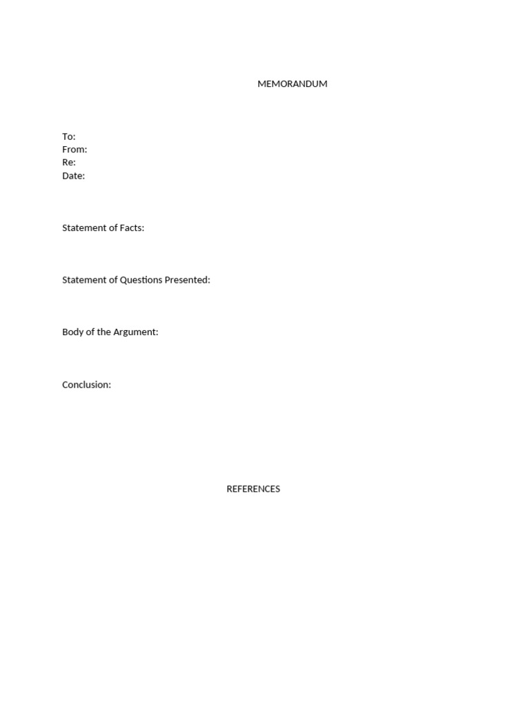 LS185 2402A Assignment2 Memo Sample | PDF