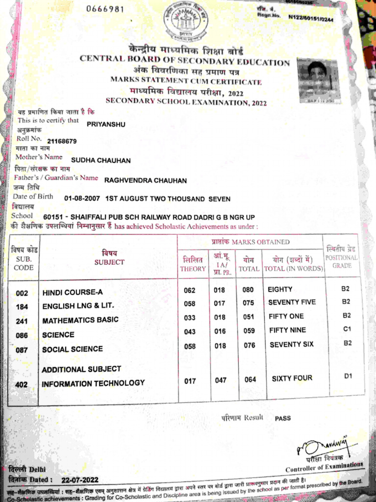 Board Certificate | PDF