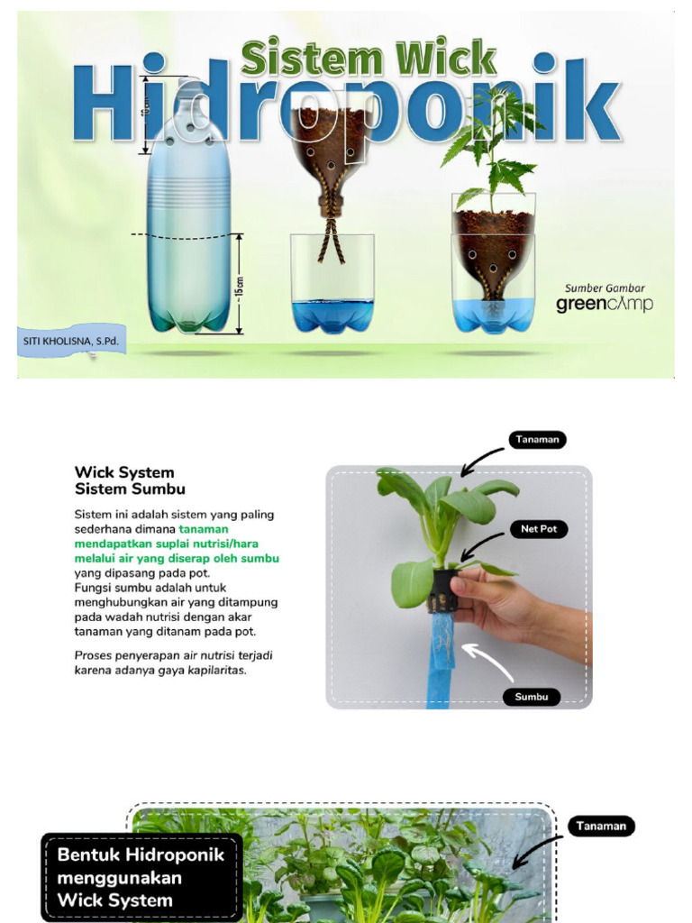 Bab 1 Teknologi Hidroponik | PDF