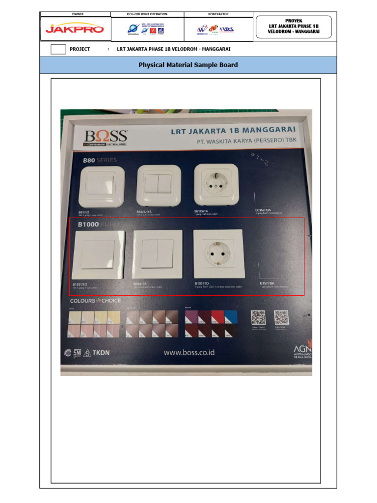Physical Material Sample Board | PDF