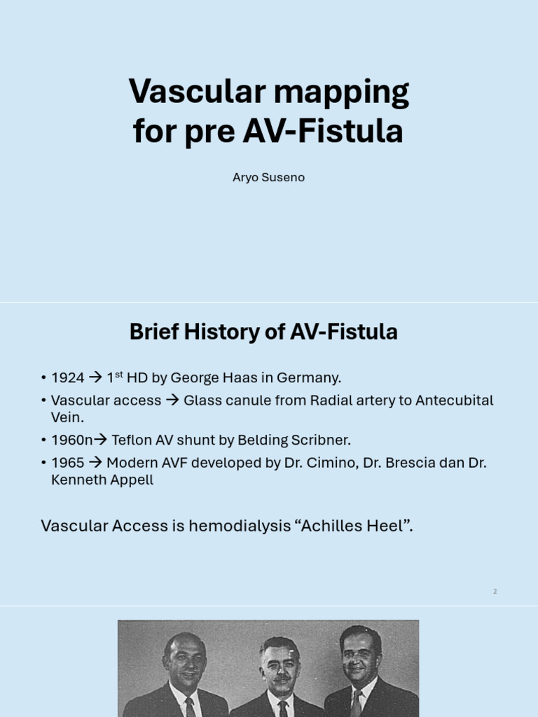 Dr. Aryo Suseno, SP - PD, K-GH - Vascular Mapping For Pre AV-Fistula ...