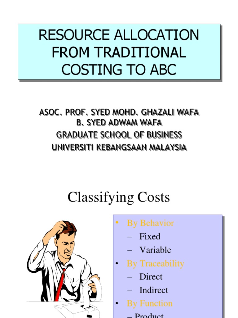 Transitioning to Activity-Based Costing | PDF | Management Accounting ...