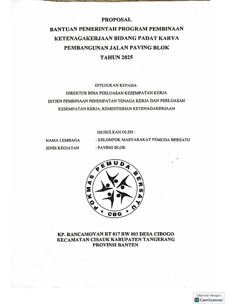 Pokmas Pemuda Bersatu | PDF