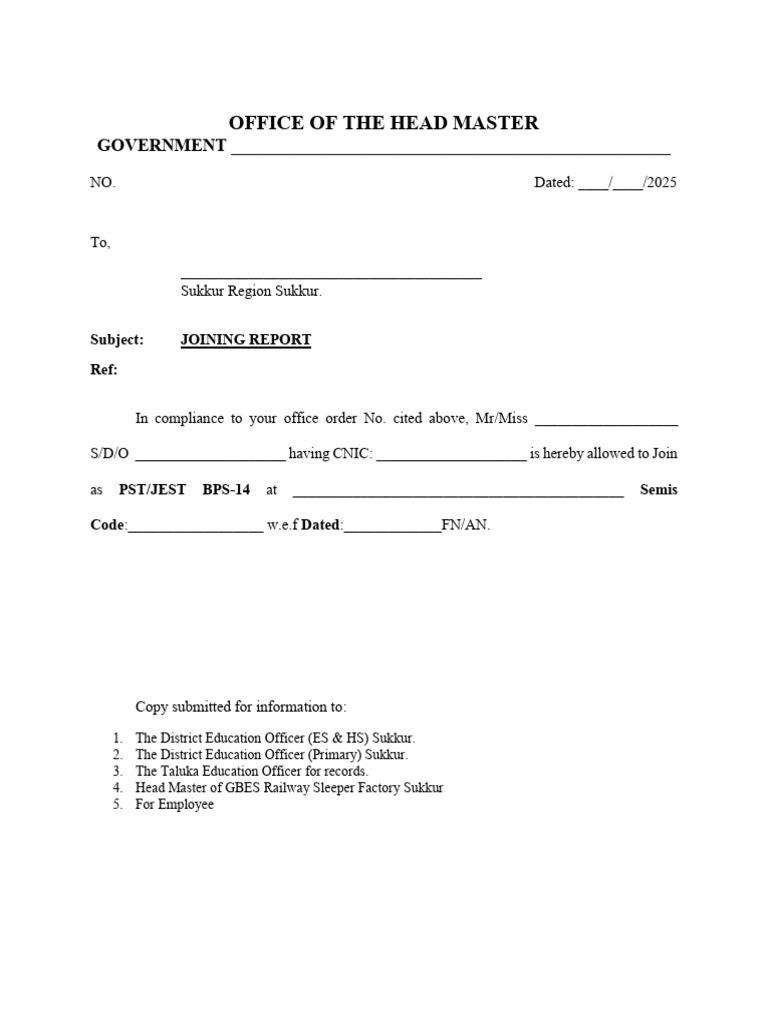 Joining Format | PDF