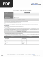 DDA - Structural Inspection Log | PDF