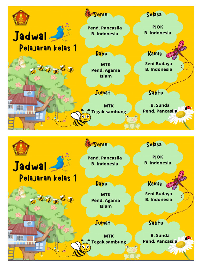 Jadwal Print | PDF
