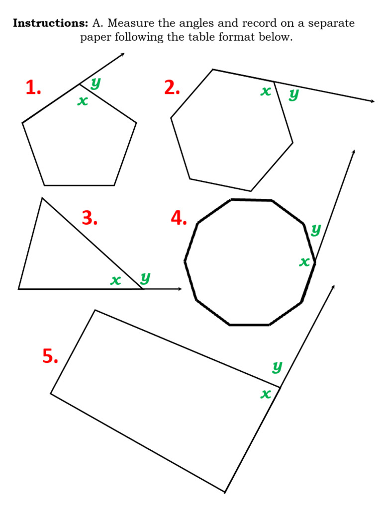 Angle Measurement Instructions | PDF