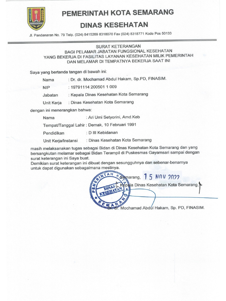 chenghoo surat rekom | PDF