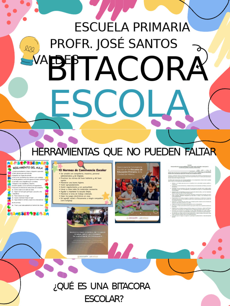 Importancia de la Bitácora Escolar | PDF | Comportamiento | Maestros