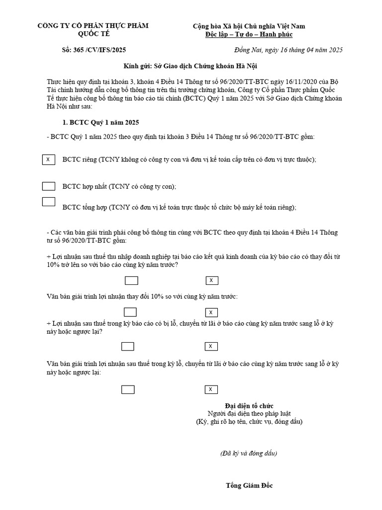 Public Officail Letter q1 2025 PDF Viet | PDF