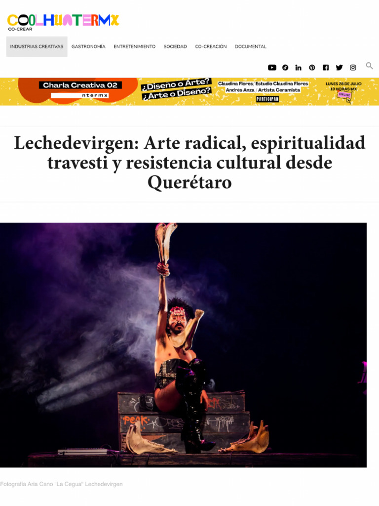 Lechedevirgen Arte Radical Coolhunter | PDF