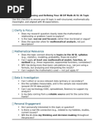 IB Math AA HL Formula Booklet 2025 | PDF | Area | Variance