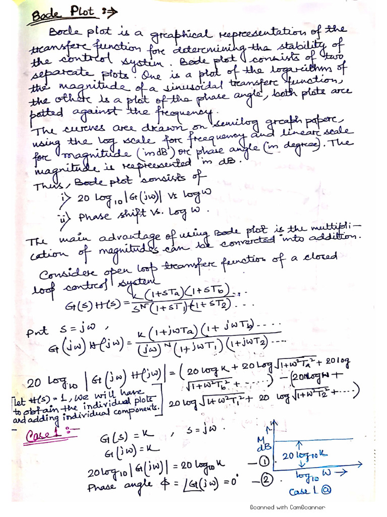 Introduction 1 - Bode Plot | PDF