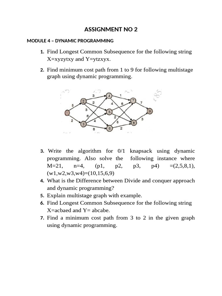 Assignment No 2 | PDF
