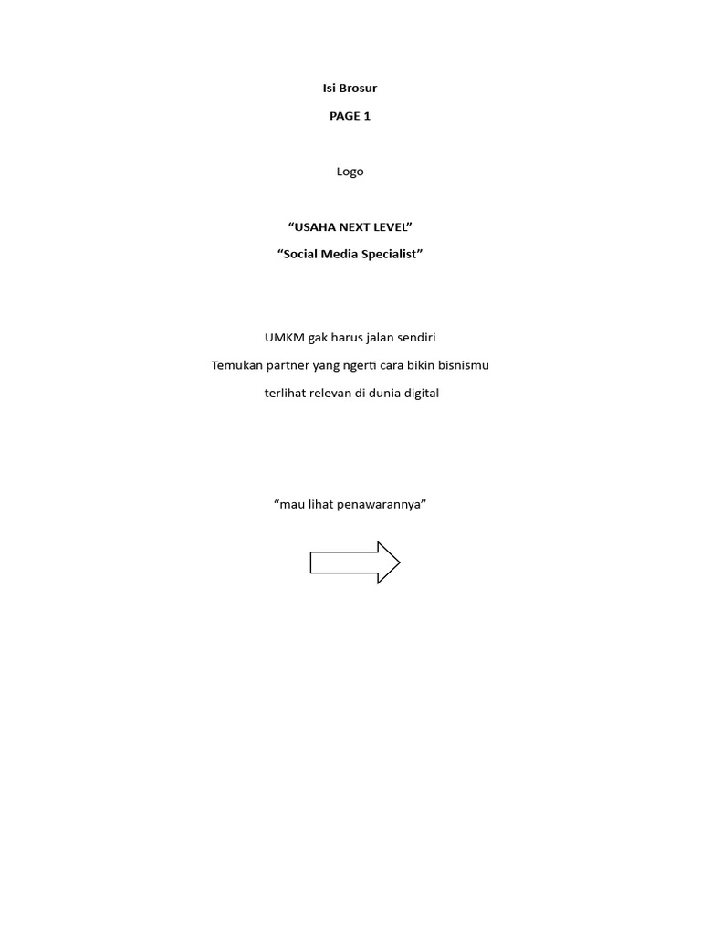 Isi Brosur TL Digital | PDF