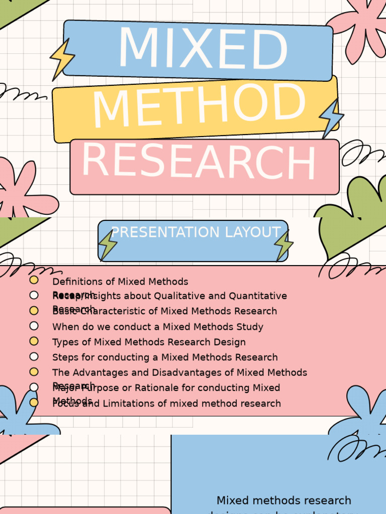 Mixed Method Research | PDF | Quantitative Research | Methodology