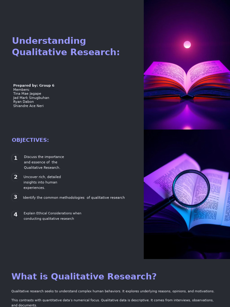 Understanding Qualitative Research | PDF | Qualitative Research | Focus Group