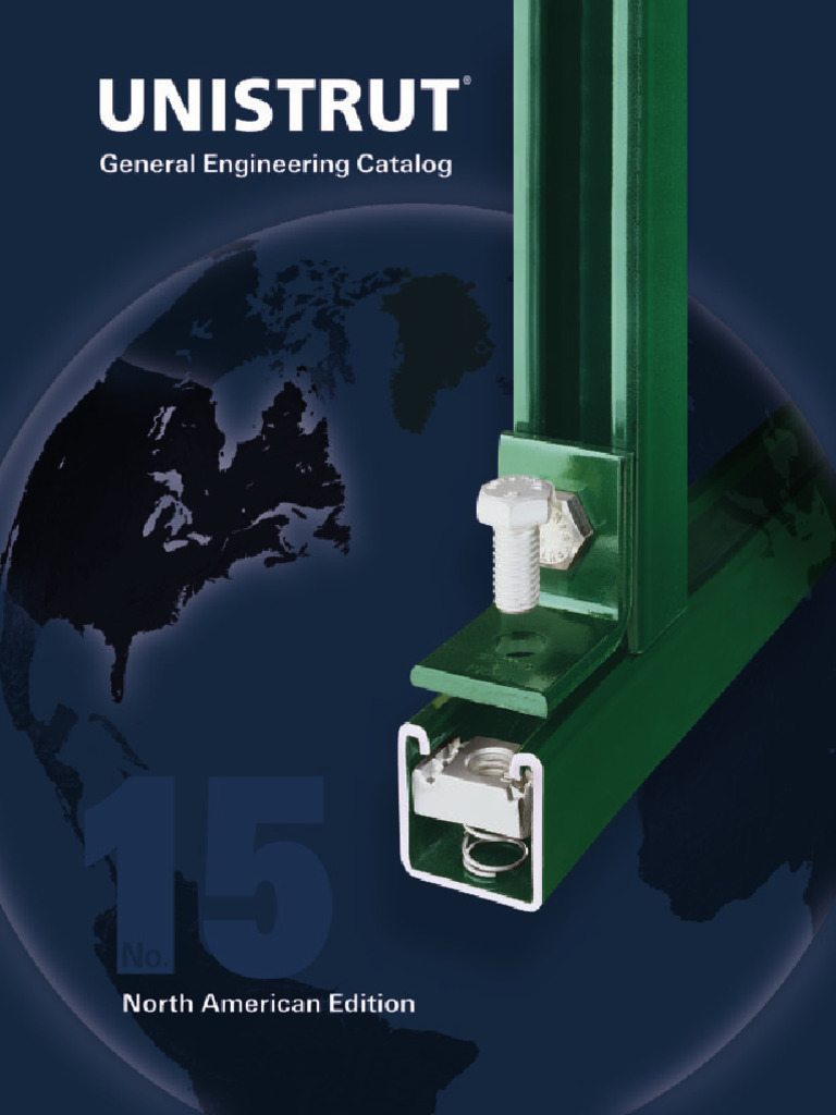 UNISTRUT General Catalog | PDF | Galvanization | Screw