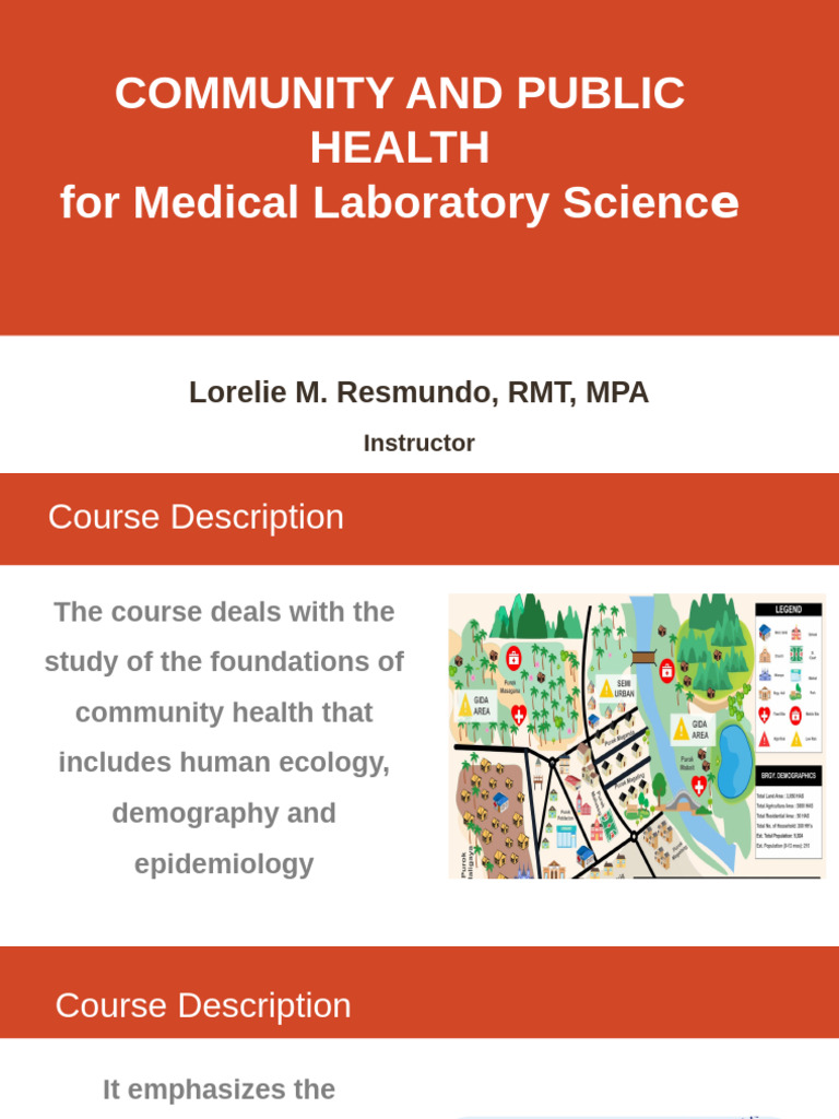 Intro Community and Public Health | PDF