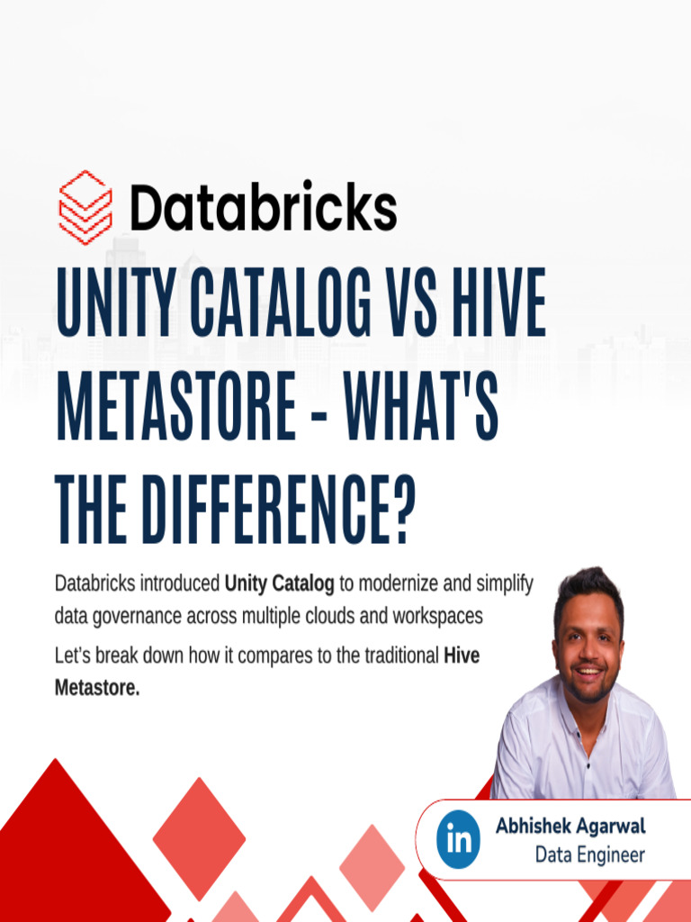 Hive Metastore Vs Unity Catalog | PDF