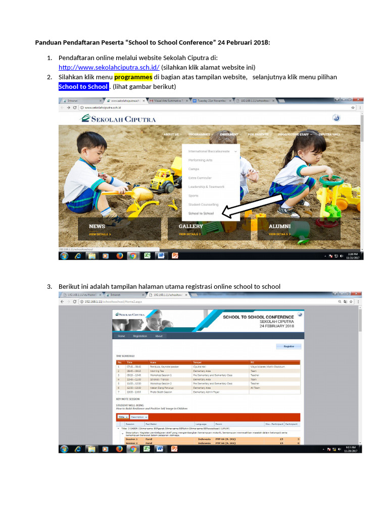 Panduan Pendaftaran Dan Pembayaran | PDF