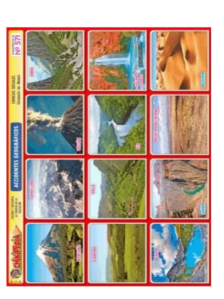 Accidente Geográficos | PDF