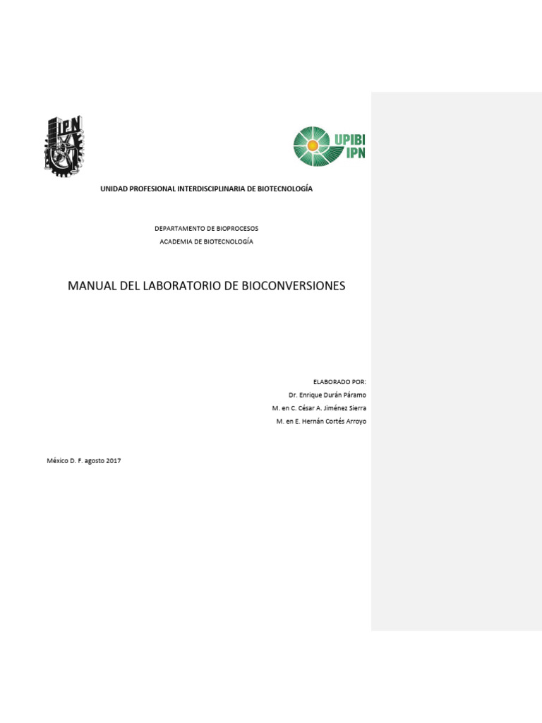 Manual Bioconversiones Enero 2024 Rev Febrero 2020 | PDF | Ligero | Radiación electromagnética