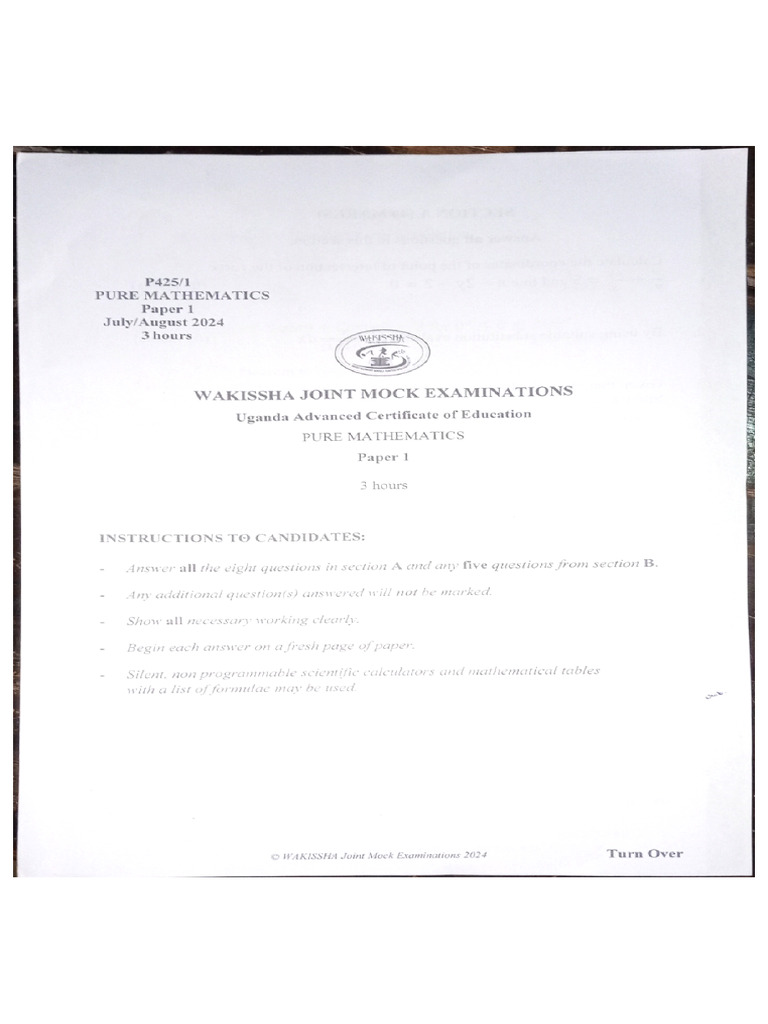 Wakisha MTC 1 | PDF
