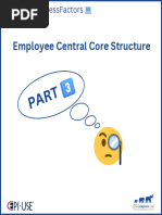 SAP - SF - EC - Job Info Entity Configuration Considerations | PDF ...