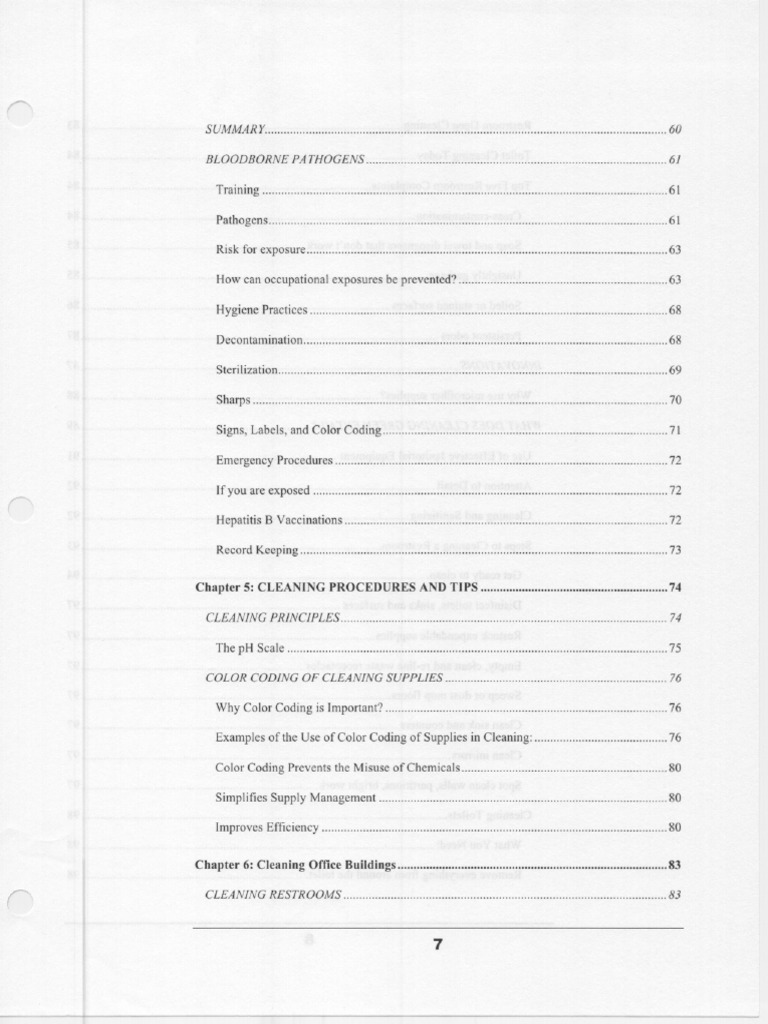 Janitor manual 3 | PDF