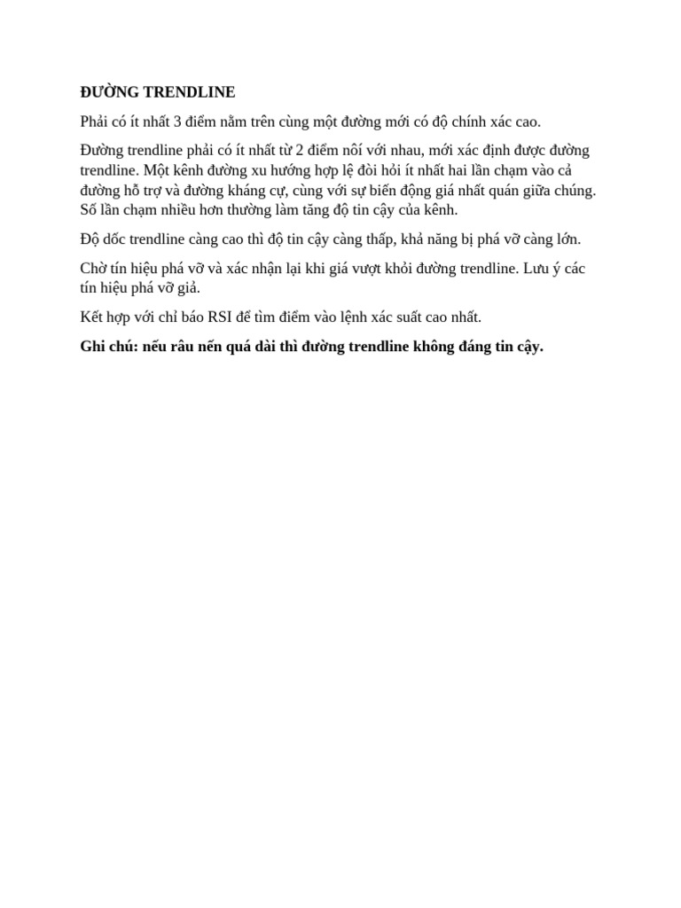 Đư NG Trendline | PDF