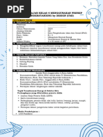 Contoh RPP Pembelajaran Mendalam | PDF