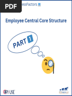 Data Models in SAP SF EC | PDF | Data Model | Xml