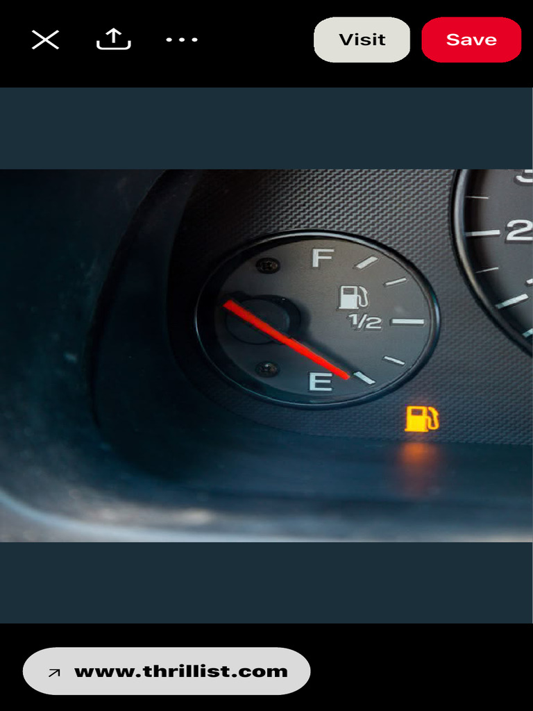 This Chart Reveals How Far You Can Drive Your Car On Empty | PDF