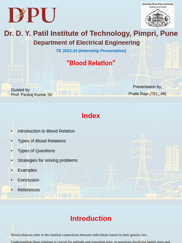 Blood Relation Problem Solving Guide | PDF | Family | Kinship And Descent